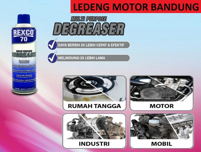 Jual Rexco 70 Degreaser Multi Purpose Cleaner Pembersih Mesin 500ml ...