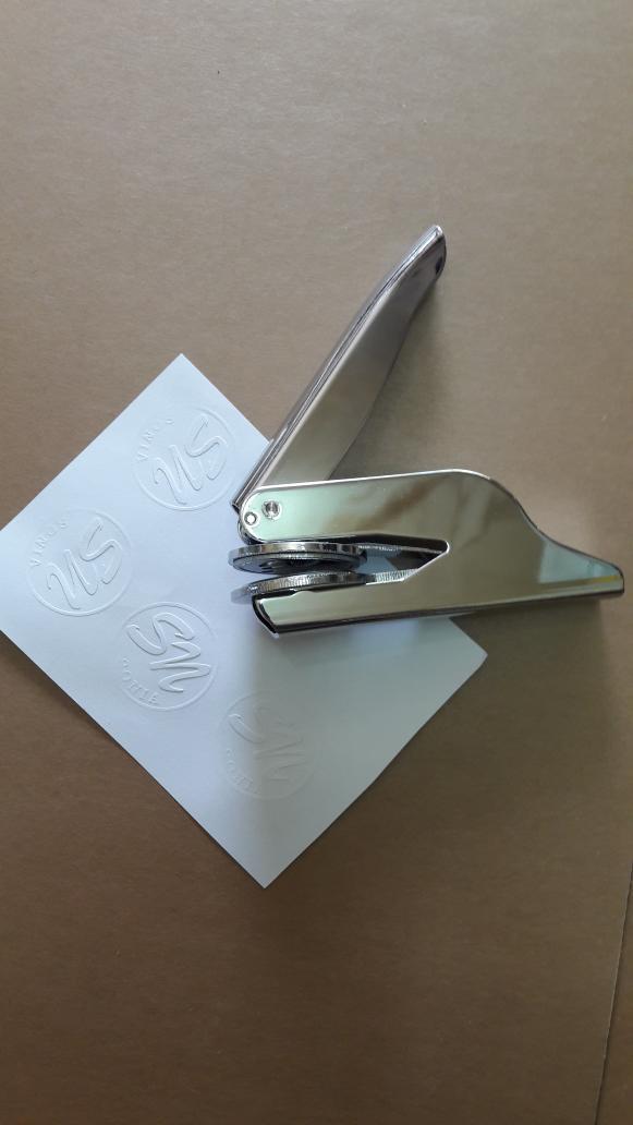 Jual stempel embos + plat - Jakarta Selatan - azazaleacreative | Tokopedia
