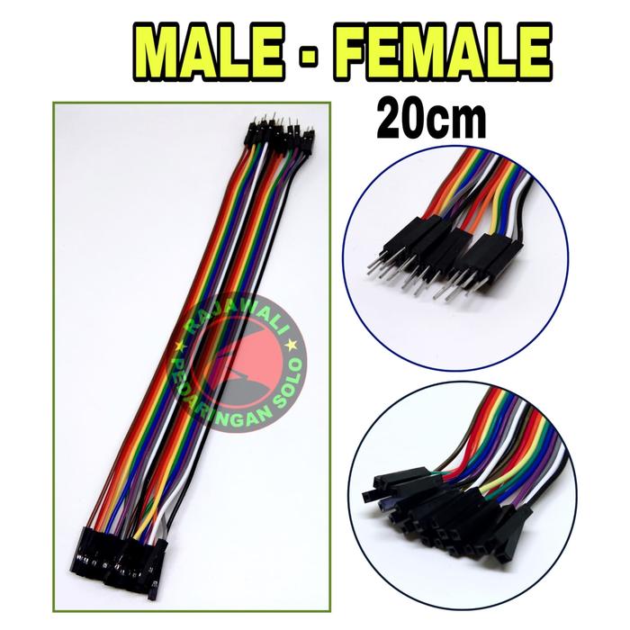 Jual Kabel Jumper Male - Female arduino esp32 20pcs - Kota Surakarta ...