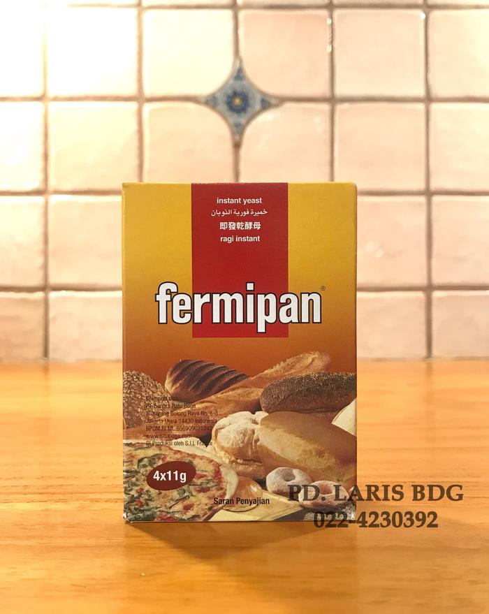 Jual FERMIPAN TEPUNG RAGI INSTANT 4X11GR (FERMIPAN INSTANT YEAST ...