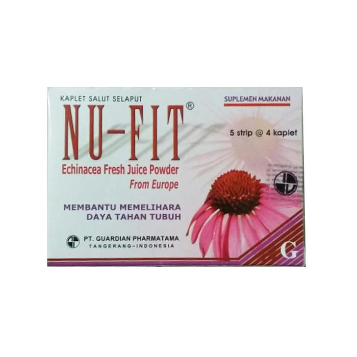 Jual Nu-Fit Tablet 1 Box Isi 20 Suplemen Daya Tahan Tubuh - Kota ...