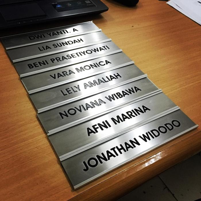 Jual Door Sign Nama Ruangan / Nama Dokter / Jabatan Di Seller Noelle ...