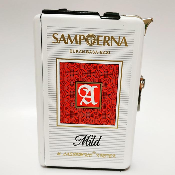 Jual Tempat Rokok / Kotak Rokok Sampoerna Mild + Korek api bara - Kota ...
