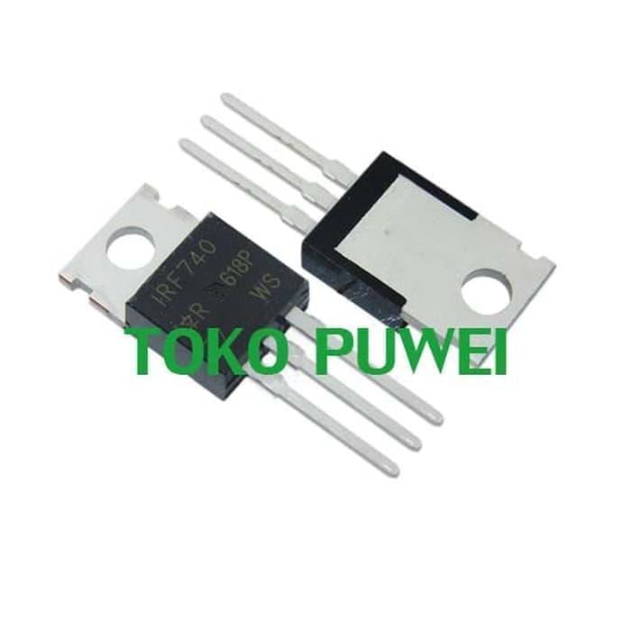 Jual IRF740 IRF 740 MOSFET N Channel 400V Transistor BE52 - Jakarta ...