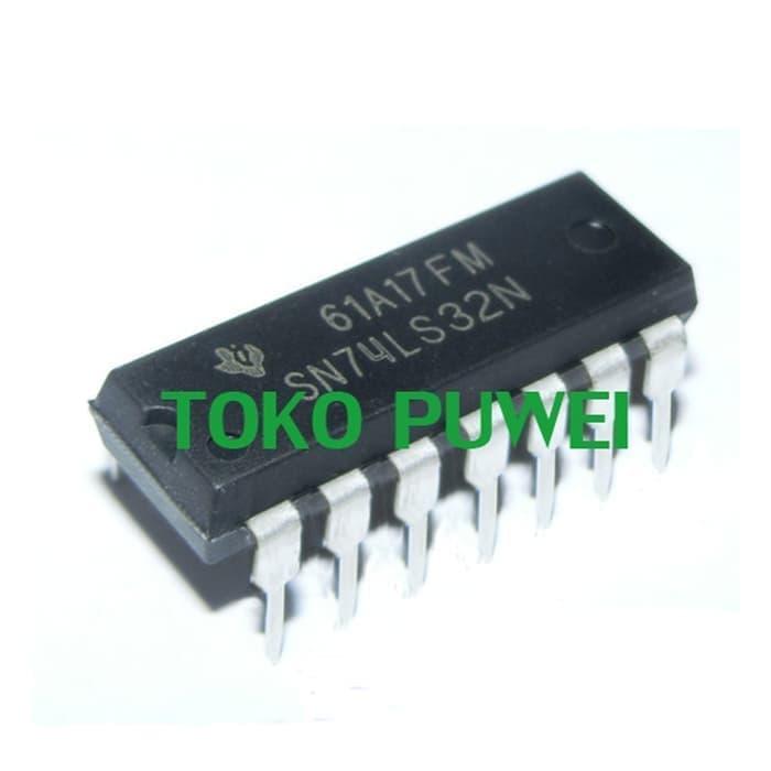 Jual 74LS32 SN74LS32N HD74LS32P OR Gate 2 Input DIP 14 pins BG52 - Jakarta Utara - toko puwei ...