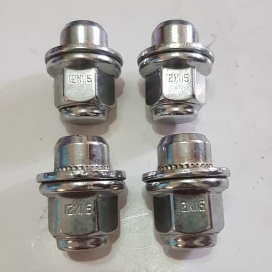 Jual Mur Roda Racing Kuda/ Kijang EFI Drat Kasar Ukuran 12 x 1.5 x 21 ...