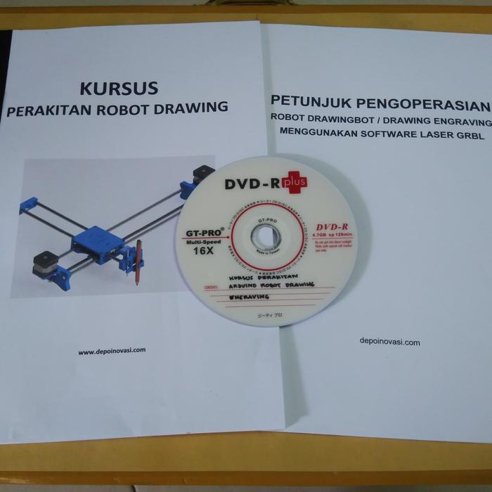 Jual Buku dan CD Kursus Perakitan Arduino Robot Drawing Engraving - Kab ...