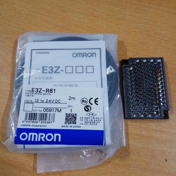 Jual Photo sensor E3Z R61 + Reflector Omron Original - Jakarta Utara - pabriklistrik.Ind | Tokopedia