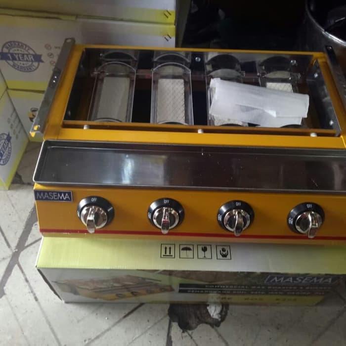 Jual kompor pemanggang roti,sosis crown 4 tungku(via go jek ). di ...