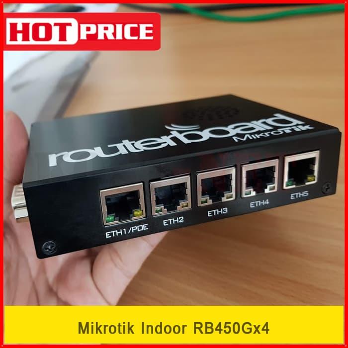 Jual Routerboard Mikrotik RB450GX4 | Router Indoor RB450G X4 | RB450 ...