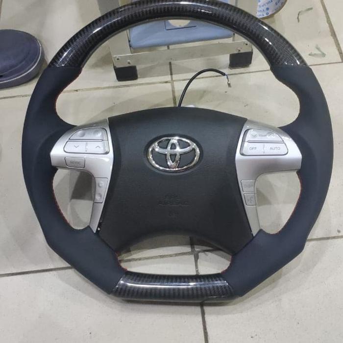 Jual STIR CARBON TOYOTA GRAND INNOVA 2012-2015 STEER TOYOTA FORTUNER ...