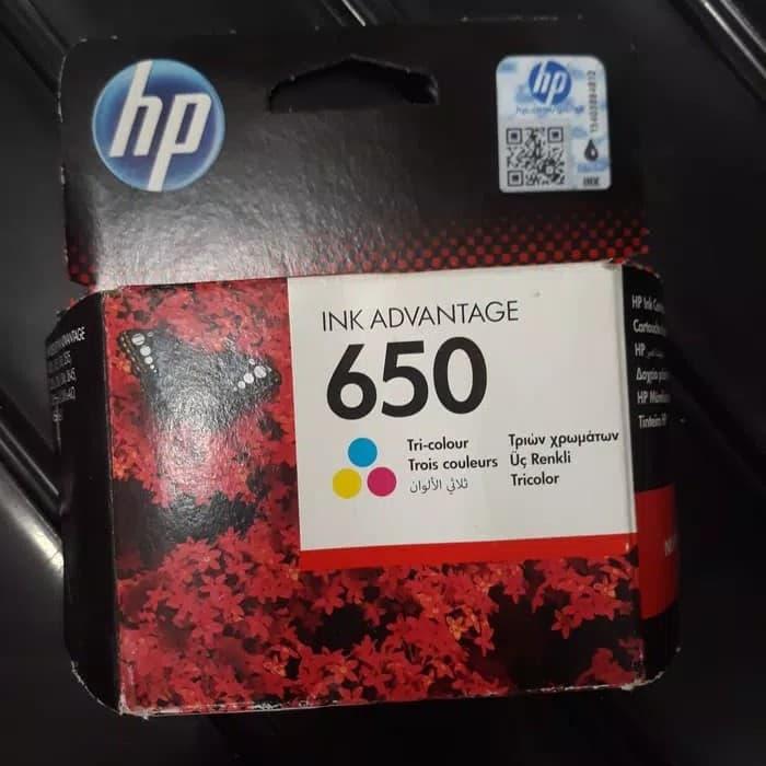 Jual tinta HP 650 Color Original - Jakarta Selatan - ade toner | Tokopedia