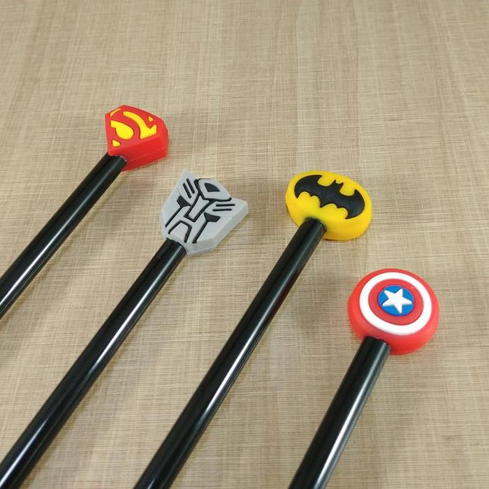 Jual gell pen lucu dan unik logo super hero 9001 - Kota Surabaya ...