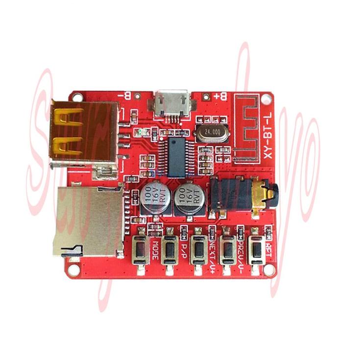 Jual MP3 Player Bluetooth Mini Modul Decoder Audio Kit USB TF Card ...