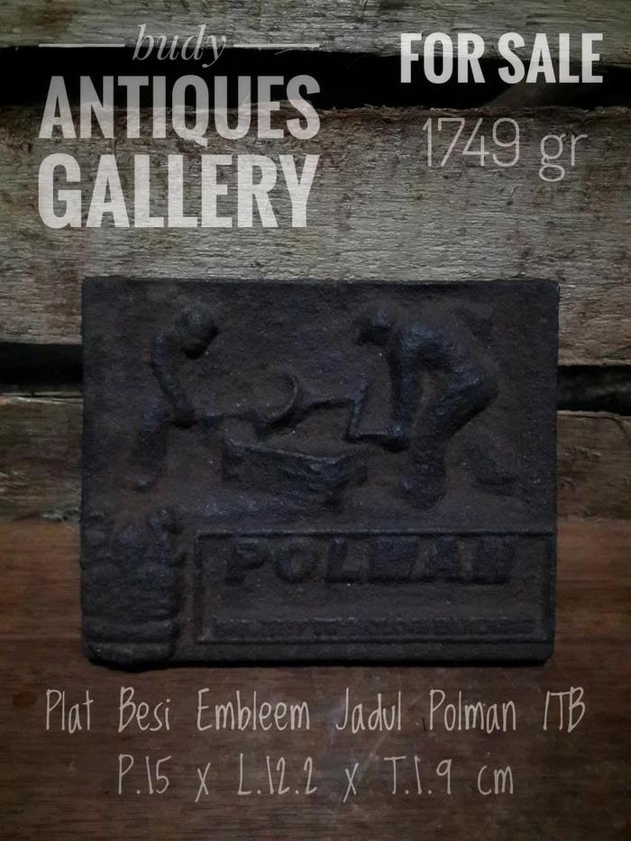 Jual Plat Besi Antik Polman ITB - Kab. Bandung - Budy Antiques Gallery ...
