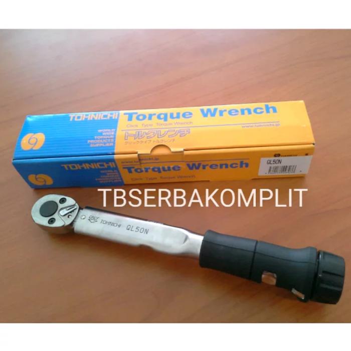 Jual Tonichi QL50N 1/2" 10 to 50 NM Kunci Torsi Gagang Karet QL-50N Japan - Jakarta Barat - TB ...