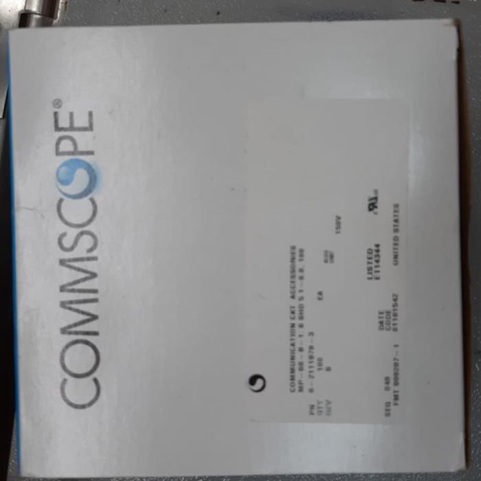 Jual Commscope AMP RJ45 Connector Cat6 / konektor cat6 pin rj45 ...