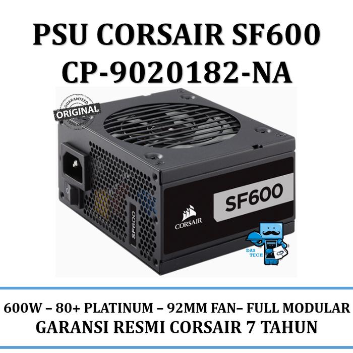 Promo PSU Corsair SF600 Full Modular 600 Watt (CP-9020182-NA) 80+ Platinum Cicil 0% 3x - Jakarta ...
