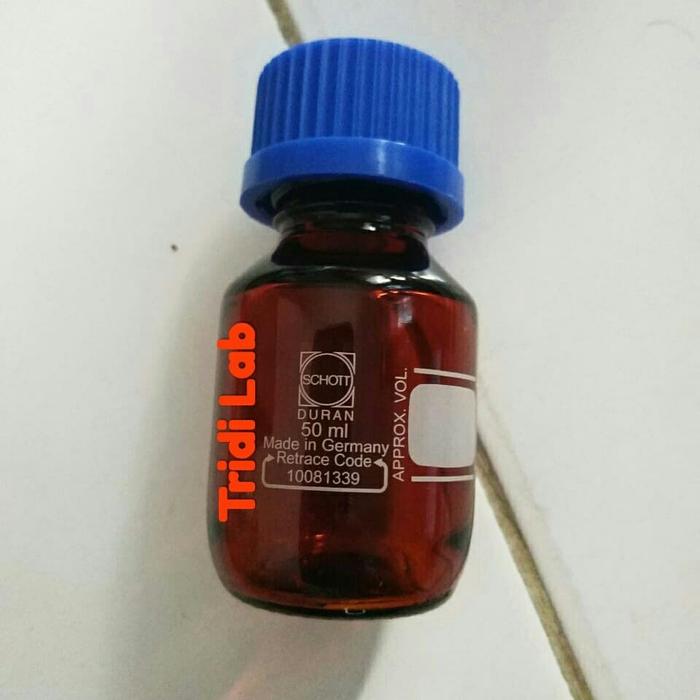 Jual Schott Duran 50 Ml Botol laboratorium Amber/Botol Sampel Coklat ...