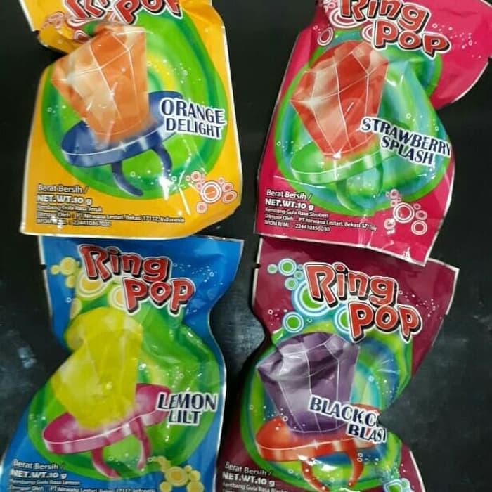 Jual Ring Pop Permen Jadul / Ring Pop Permen Anak Anak / Permen Cincin ...