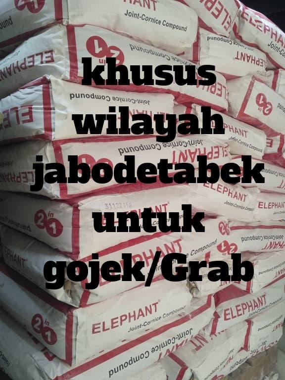 Jual Elephant Joint-Cornice Compound 2 in 1 compon plaster gypsum ...