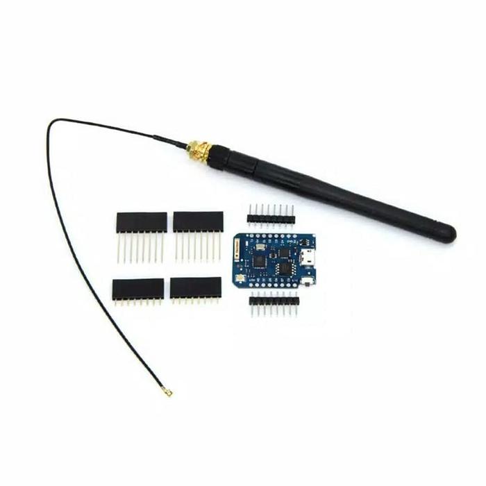 Jual WEMOS ESP8266 / D1 Mini Pro Antena Wireless WiFi 16 MB - Kota ...