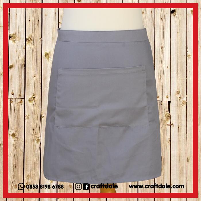 Jual Half body Celemek/apron - Abu - Jakarta Barat - Craftdale | Tokopedia