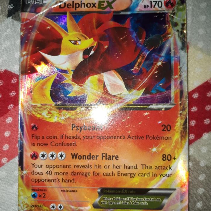 Delphox Card Ex