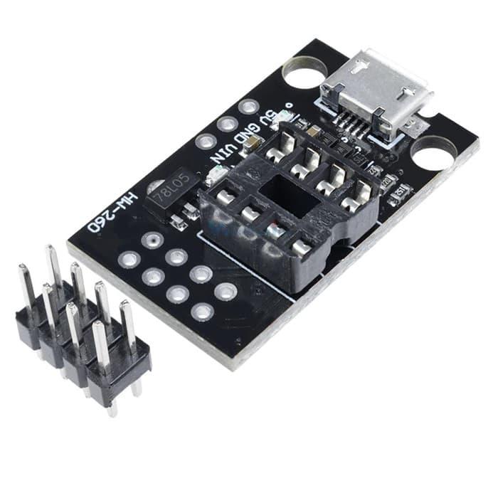 Jual Micro USB ATiny Development Programmer Board For ATtiny13A ...