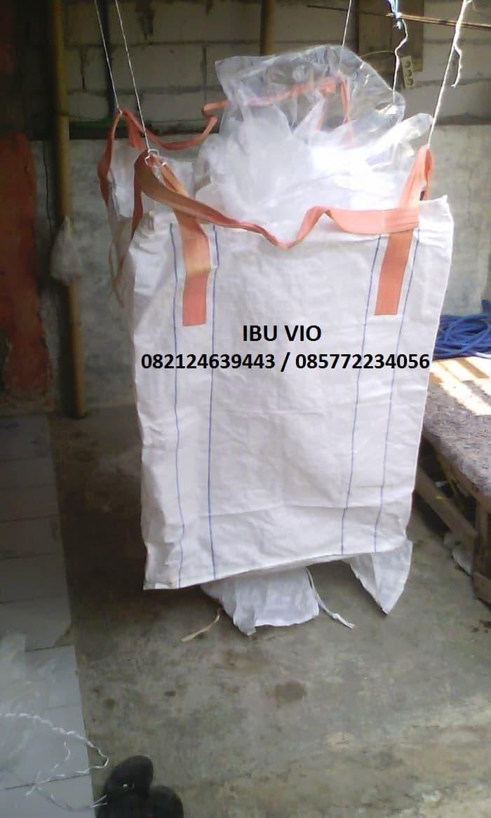 Jual jumbo bag bekas 500 kg dan inner plastik kapasitas 1 ton - Kab ...