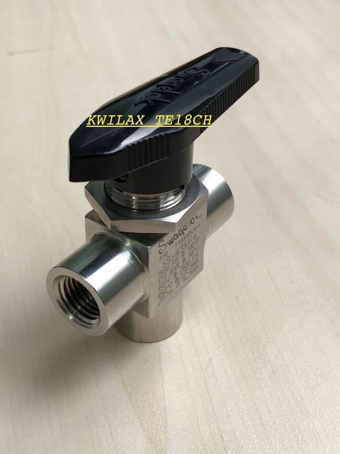 Jual Swagelok 3-Way Ball Valve - Kota Medan - Kwilax Te18ch | Tokopedia