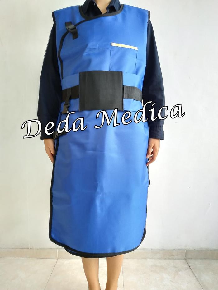 Jual Apron Timbal DOUBLE Tebal 0,5 mm pakaian appron Radiologi Anti ...