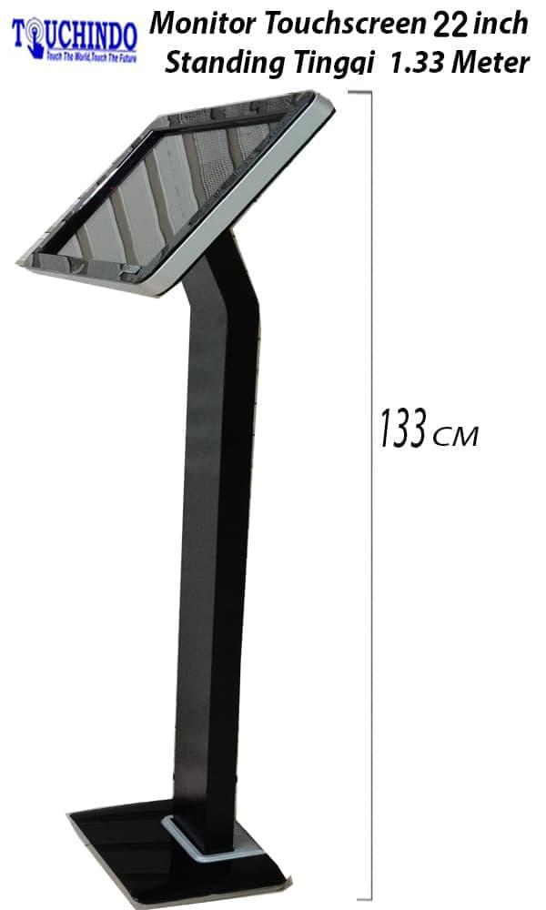 Jual Monitor Touchscreen Touchindo Nw 22 inch Stand Tinggi 1.33 Mtr ...