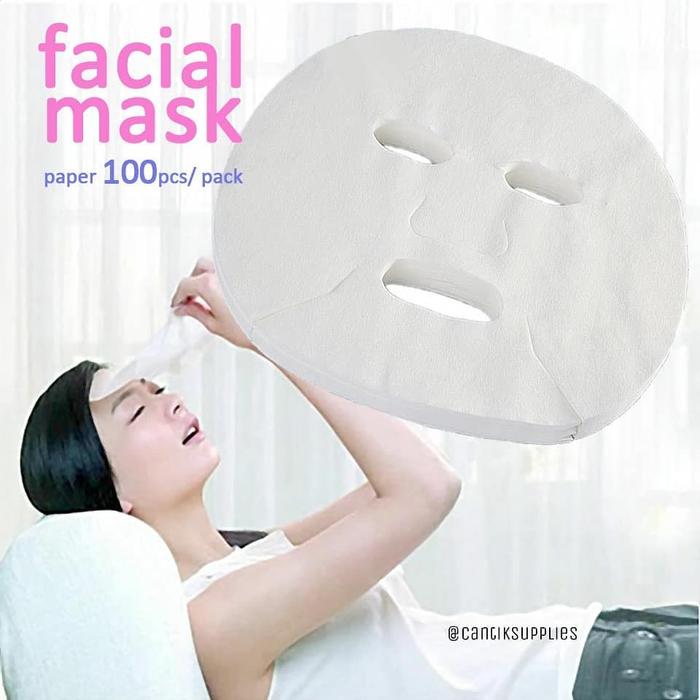 Jual TOPENG TISSUE MASKER KERTAS ISI 100 LEMBAR/ PAK - Kota Surabaya ...