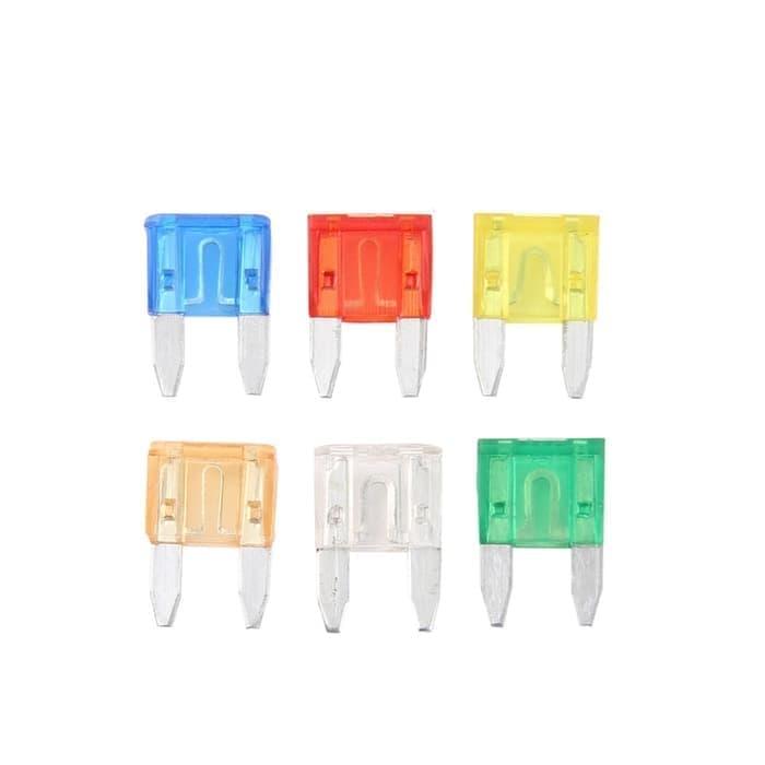 Jual Auto Sekring Plug in Fuses Sikring fuse 11*4*10mm 7.5Ampere AQ65 ...