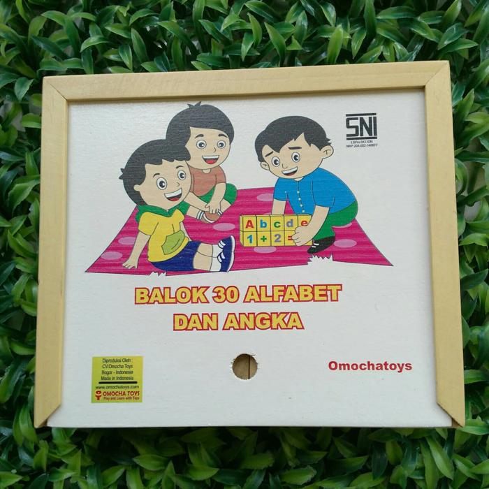 Jual Balok 30 - Alfabet dan Angka - Kota Surabaya - Taman Main Dan ...