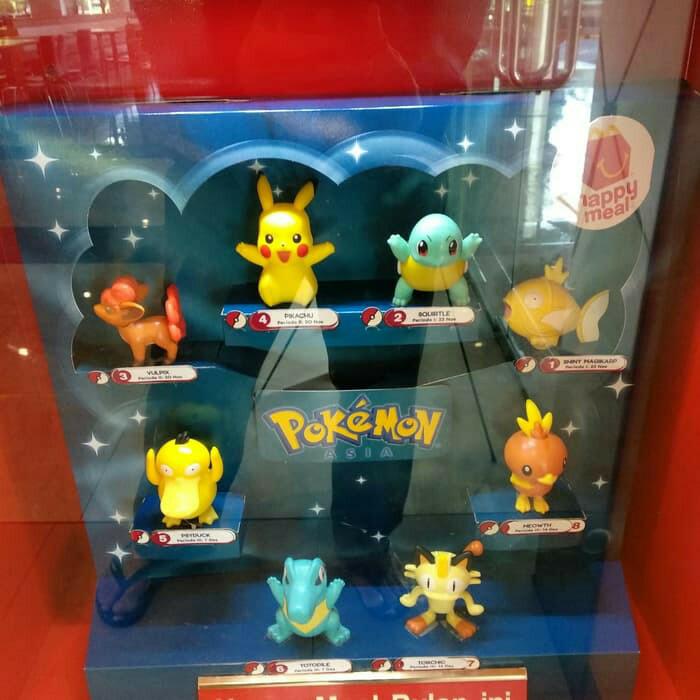 Jual Happy Meal Mcd Mcdonalds Pokemon Asia Terrarium Pokeball Pikachu Meowt - Kota Bekasi ...