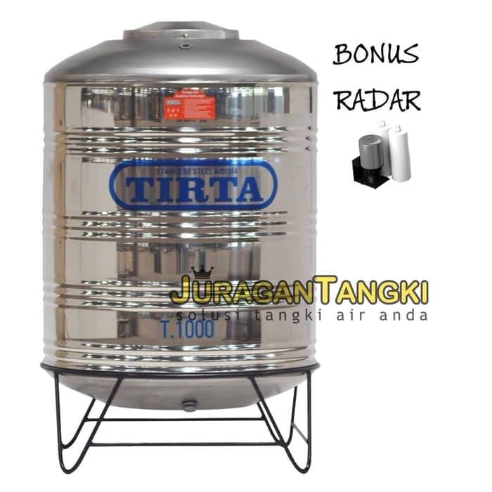 Jual Tangki air stainless TIRTA T 1000 kaki - toren tandon stainles ...