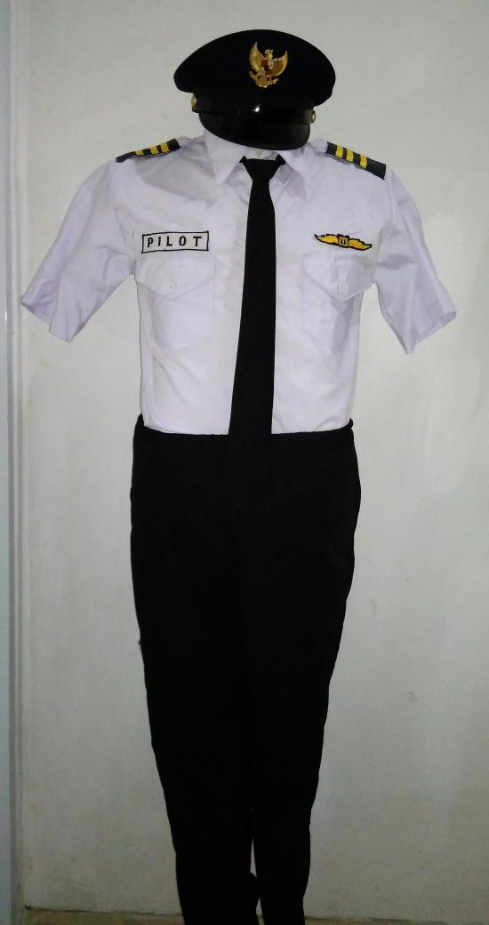 Jual sewa / rental kostum pilot dewasa freesize (harga sewa+deposit ...