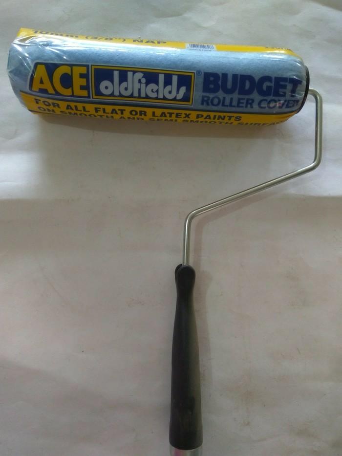 Jual Kuas Roll Cat Tembok Ace Bagus / Gagang + Busa Bulu Roll Ace ...