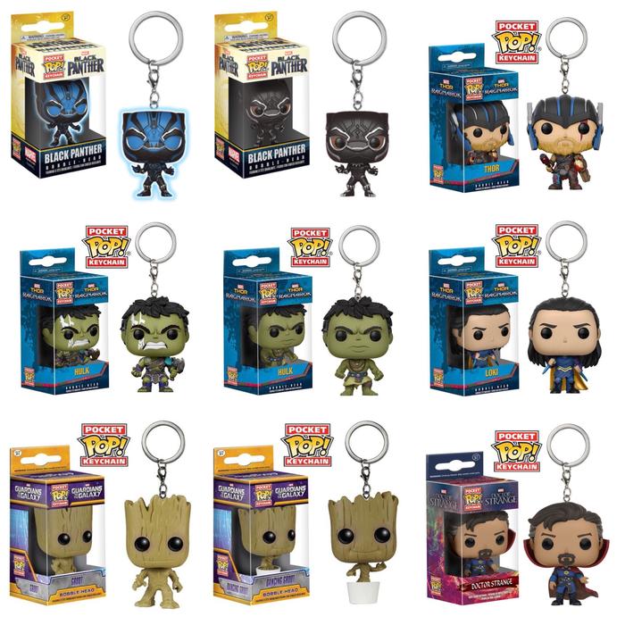 Jual Funko POP! Keychain (Marvel, Black Panther, Thor, Hulk, Loki ...
