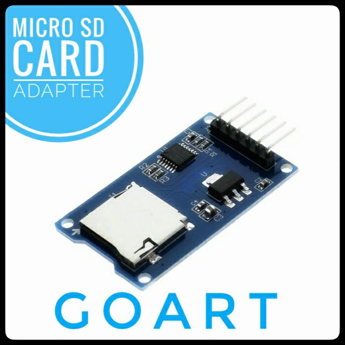 Jual Micro SD Card Mini TF Card Reader Module SPI Arduino - Kab ...