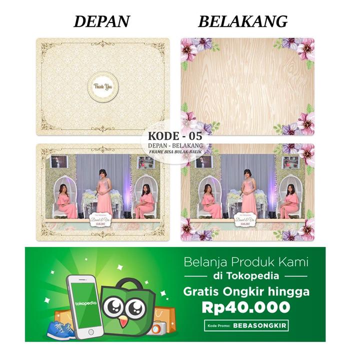 Jual Frame foto 4R untuk photobooth bahan karton - Kota Bekasi ...