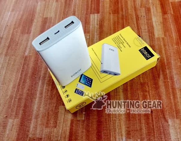 Jual Vivan Power bank Robot RT7100 6600mAh 2 USB Ports Power Bank ...