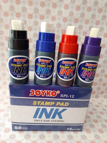 Jual Refill Tinta Stempel JOYKO/Stamp Pad Ink Refill/Isi Ulang Tinta ...