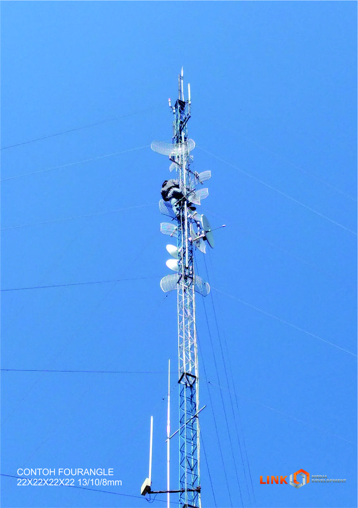Jual Tower Triangle 30x30X30 tinggi s/d 40meter - Kab. Pati - Muliaasri ...