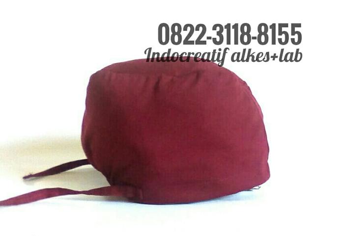 Jual Topi Karyawan Pabrik Produksi / Nurse Cap / Surgery Cap ...