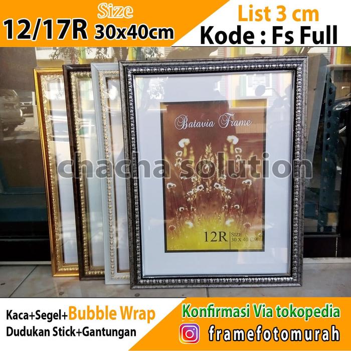 Jual Frame Foto 12R, Bingkai foto 12R termurah, Size 30x40cm - Kab ...