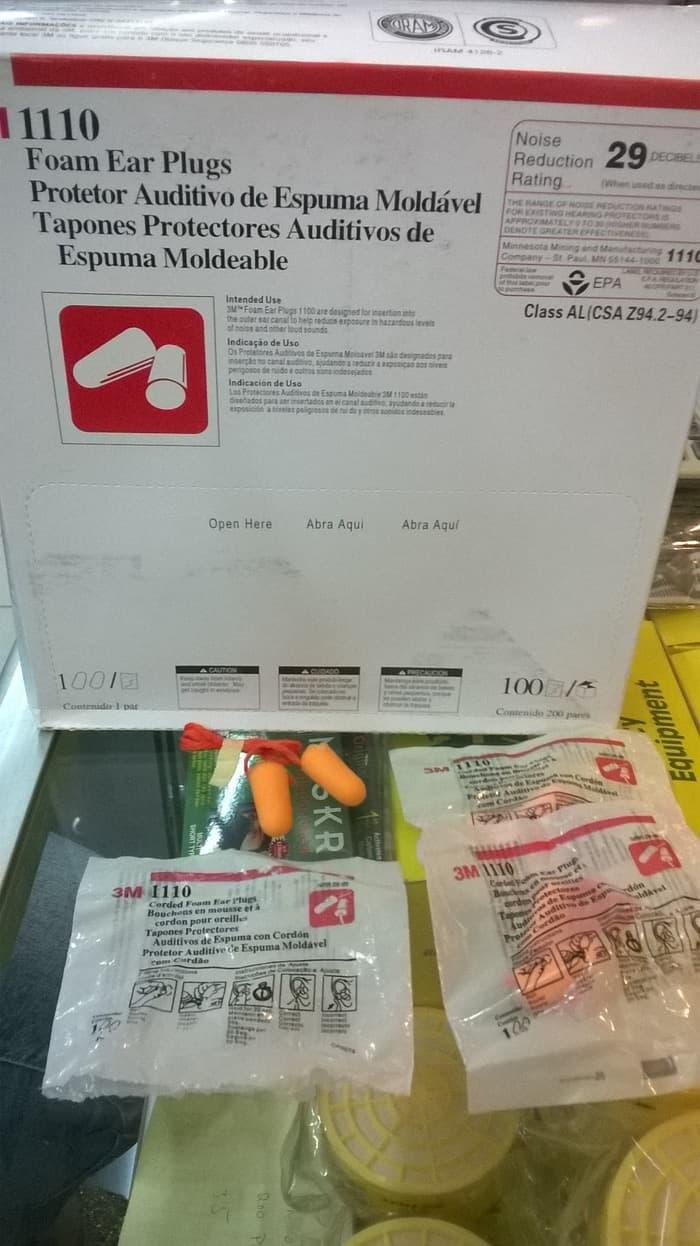 Jual Ear Plug 3M 1110 Per dus isi 100 pcs / Pelindung Telinga 3M 1110 - Jakarta Barat - Dunia ...
