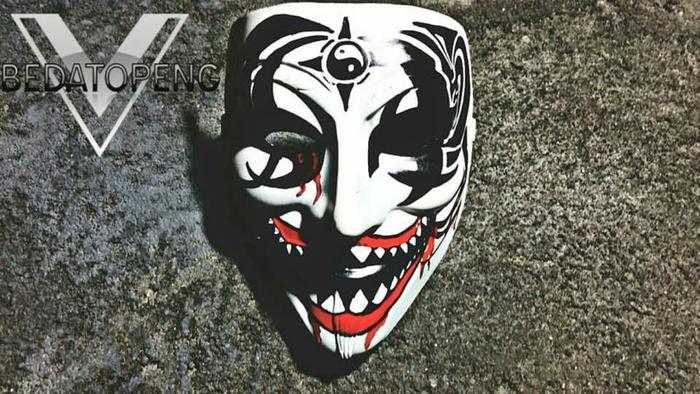 Topeng Anonymous Logo Ilustrasi Topeng Mr. Anonymous, Topeng Anonymous